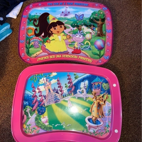 Kidz Trays | Other | Dora The Explorer And A Fairytale Land Enhance ...